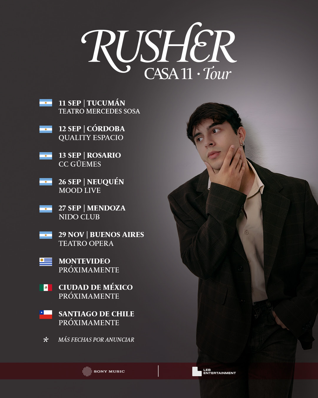 Rusher llega a Mendoza para presentar su álbum Casa 11 - MASSNEGOCIOS